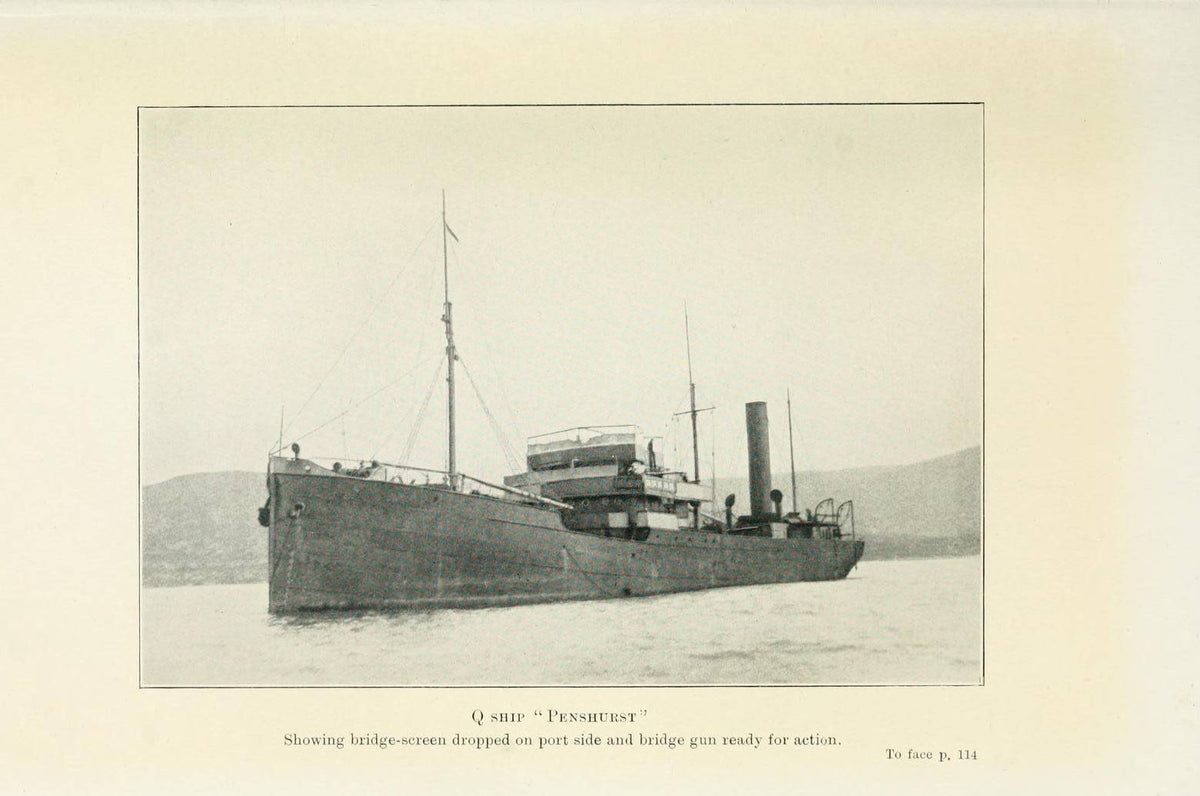 A Great War Q-Ship Operations D.S.M. awarded to Engine-Room Artificer ...
